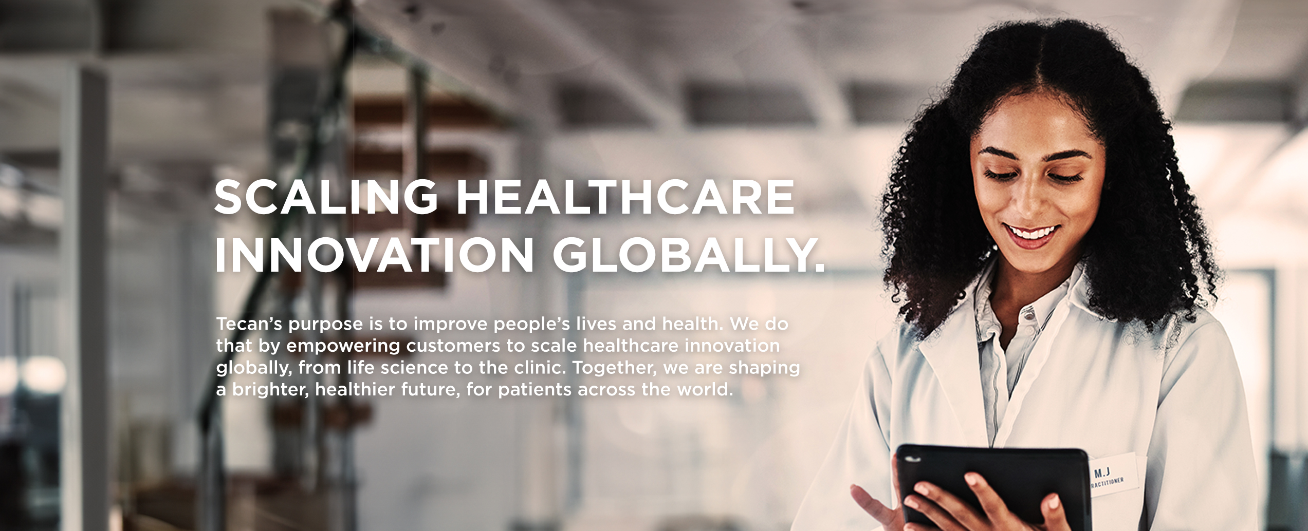 Tecan Group Home - Scaling Healthcare Innovation Globally.